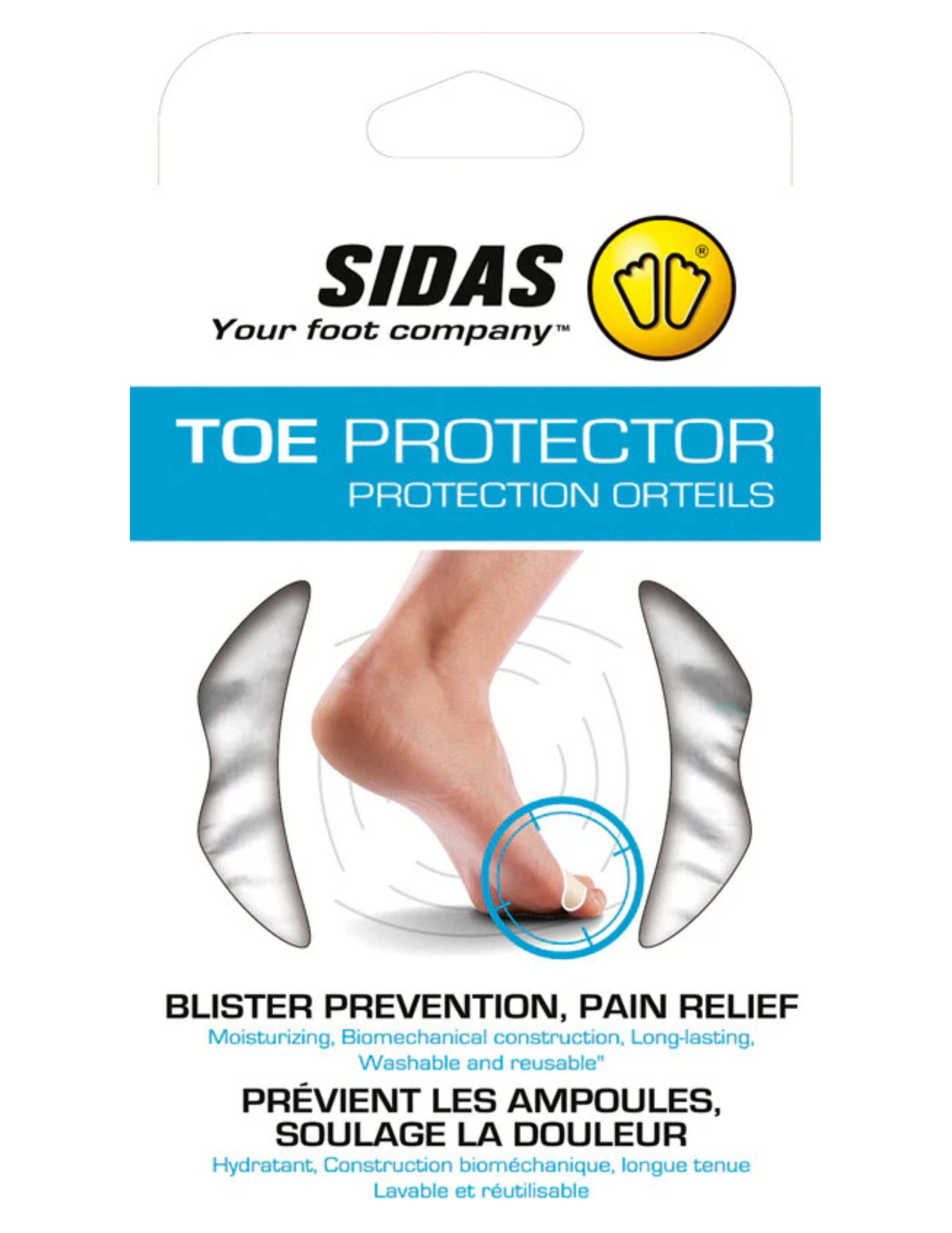 SIDAS Protège-Orteils Sidas Toe Protector ,Hygiène et Soins | Muule