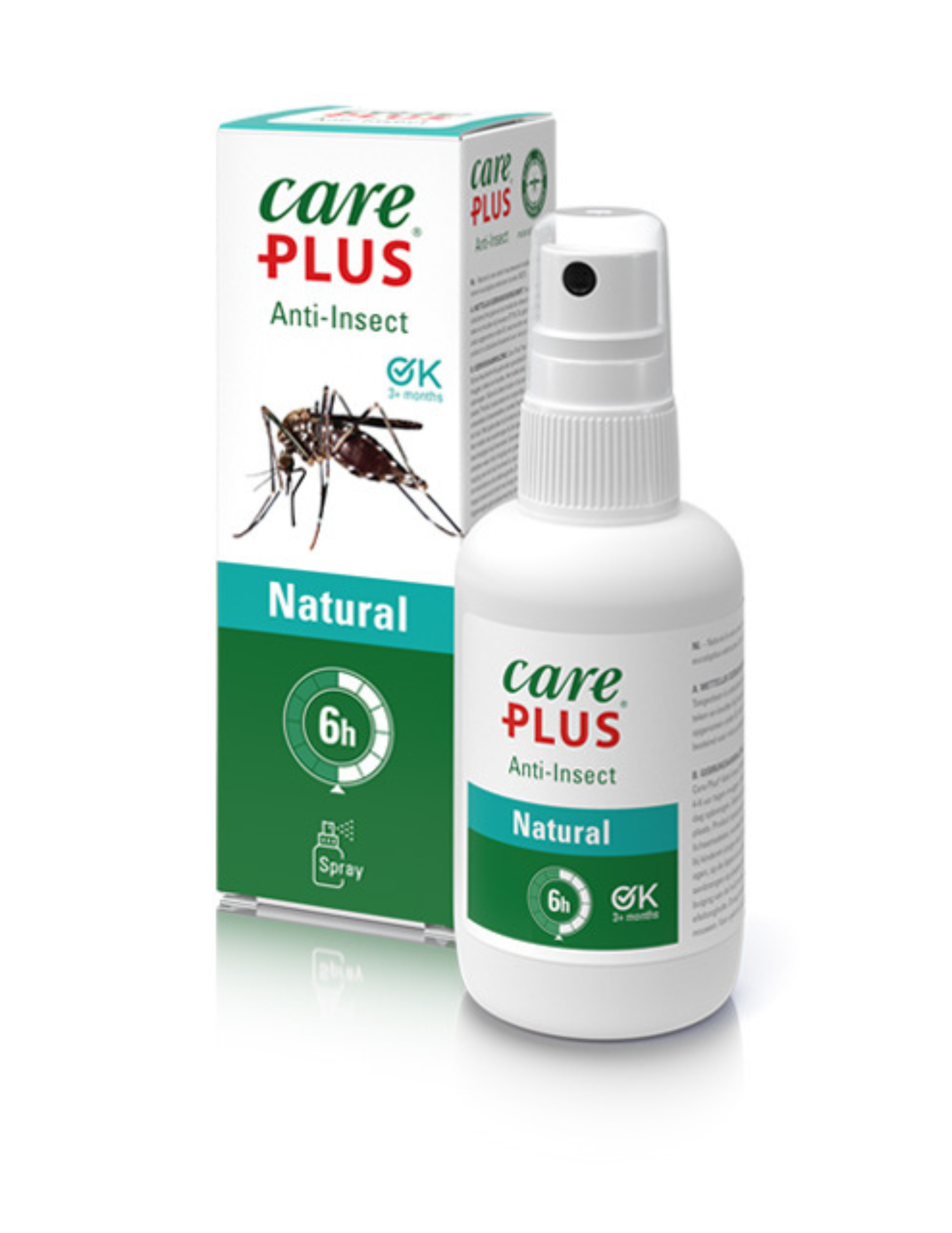 CARE PLUS Spray Anti-Insectes Care Plus Natural 60 ml ,Hygiène et Soins ...